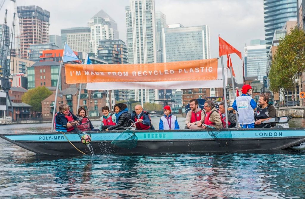 Boat made from plastic waste set to tackle plastic pollution